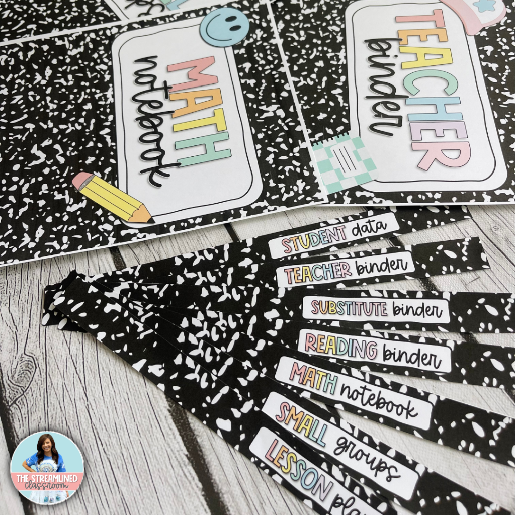 Binder Covers - Editable Teacher Binder Covers and Spines ...