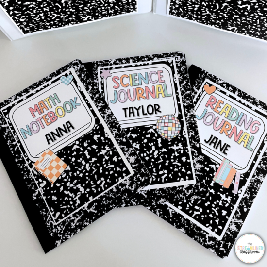 Half Sheet Label Subject Covers for Journals or Folders ...