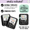 Half Sheet Label Subject Covers for Journals or Folders ...
