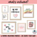 Valentine’s Day Bulletin Board or Door Decor - Editable Quotes ...