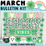 St. Patrick's Day Bulletin Board - March Classroom Decor ...