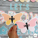 Spring Bulletin Board or Door Decoration - thestreamlinedclassroom.com