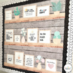 Motivational Bulletin Board or Door Decor - Boho Theme ...